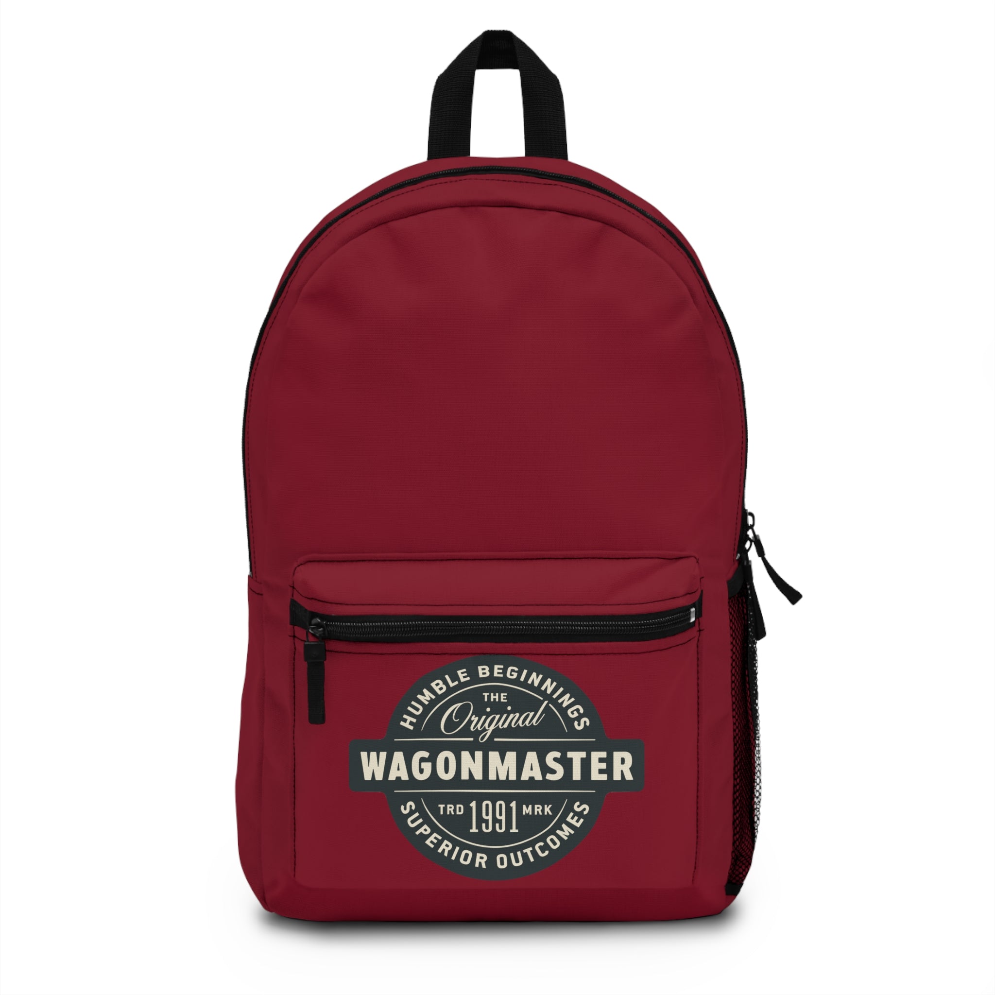 Wagonmaster Vintage Logo Backpack – Retro Outdoor Travel & Everyday Da