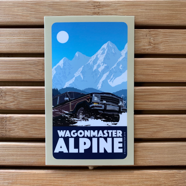 Mountain Wagoneer Sticker – Wagonmaster