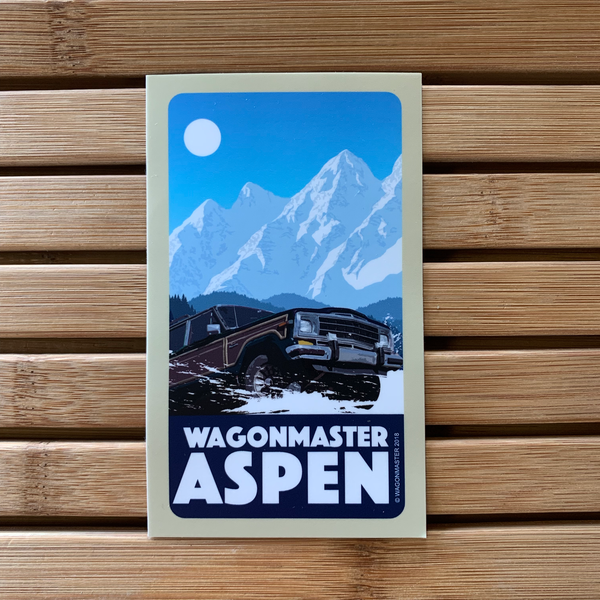 Mountain Wagoneer Sticker – Wagonmaster