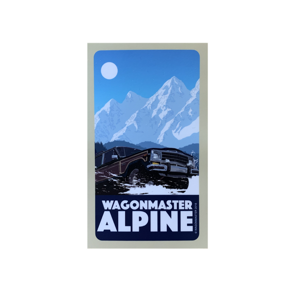 Mountain Wagoneer Sticker – Wagonmaster